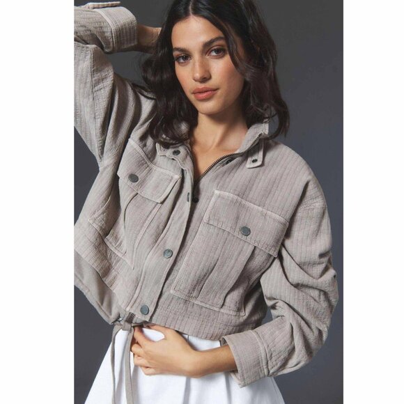 Anthropologie | Jackets & Coats | Anthropologie Pilcro Knit Utility ...